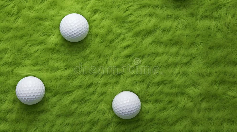 Minimalistic Golf Texture Background AI Generated Stock Illustration ...