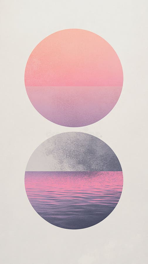 Minimalistic Gradient Banner Blending Coral and Soft Lavender Pastels ...