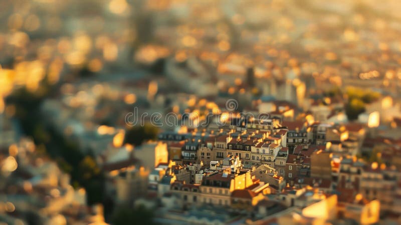 Minimalistic Haze Cityscape with Pastel Light and Concrete Textures ...