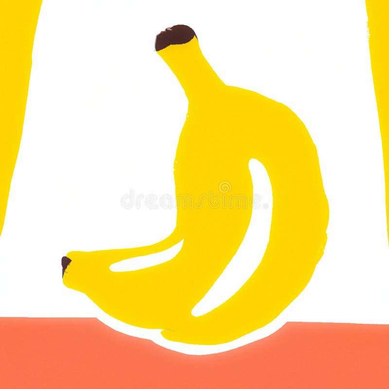 Minimalistic Bananas Stock Illustrations – 244 Minimalistic Bananas ...