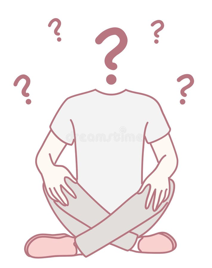 A Conceptual Illustration Depicting Themes of Confusion and Uncertainty ...