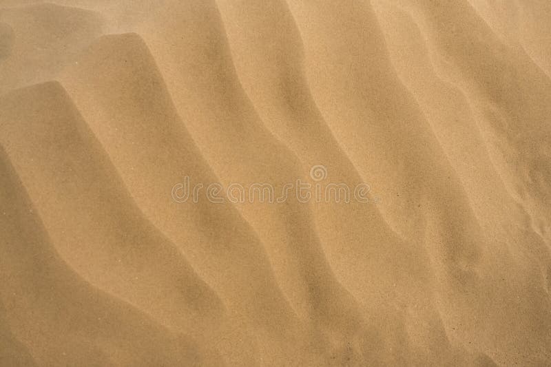 Minimalistic Image of a Sand Dune in the Desert with Sand Texture Stock ...