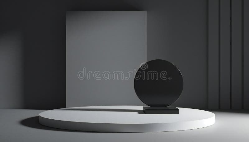 Minimalistic Images with Simple Shapes Stock Illustration ...