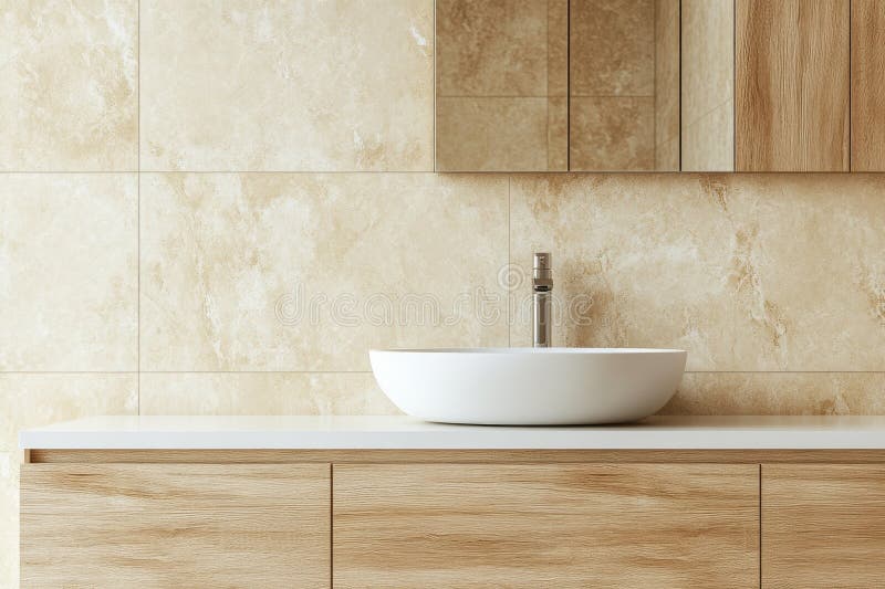 A Minimalistic Interior Design Concept with Wooden Cabinets and ...