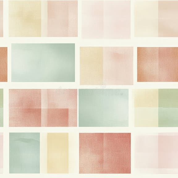 A Minimalistic Korean Bojagi Patchwork Pattern, Where Translucent ...