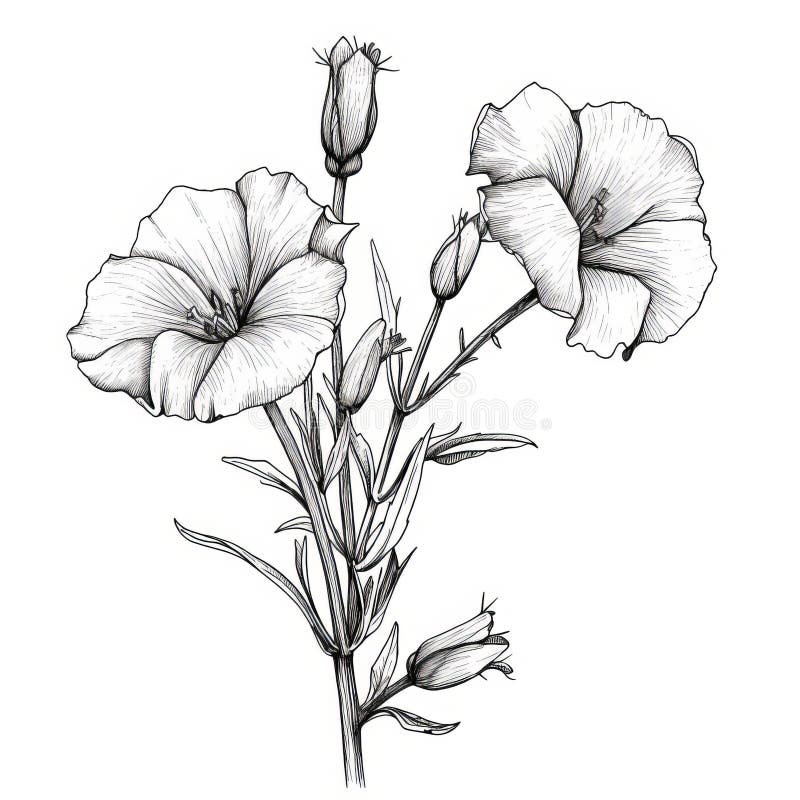 Line Petunia Stock Illustrations – 315 Line Petunia Stock Illustrations ...