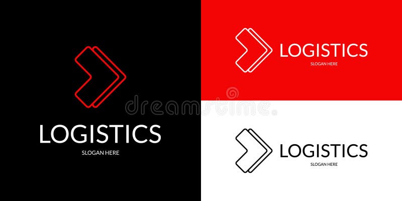 Minimalistic Logistics Symbol Stock Vector - Illustration of shipment ...