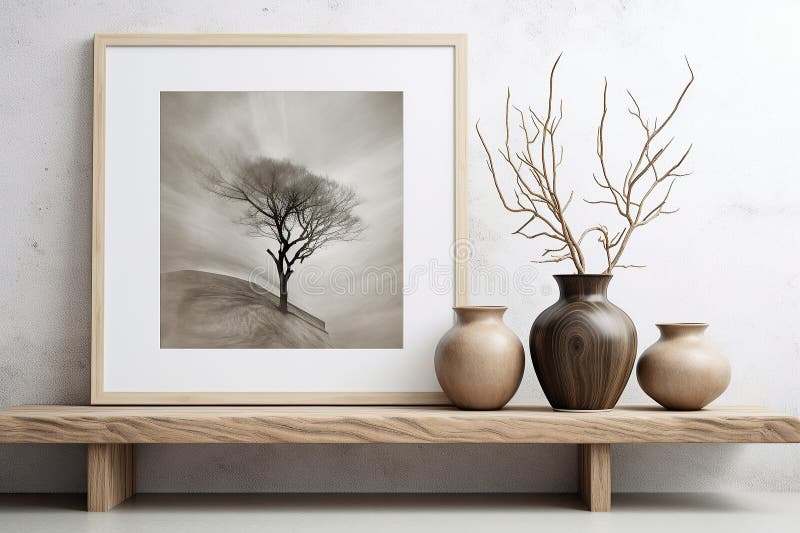 Minimalistic Luxurious Decoration. Interior Design Example with Natural ...