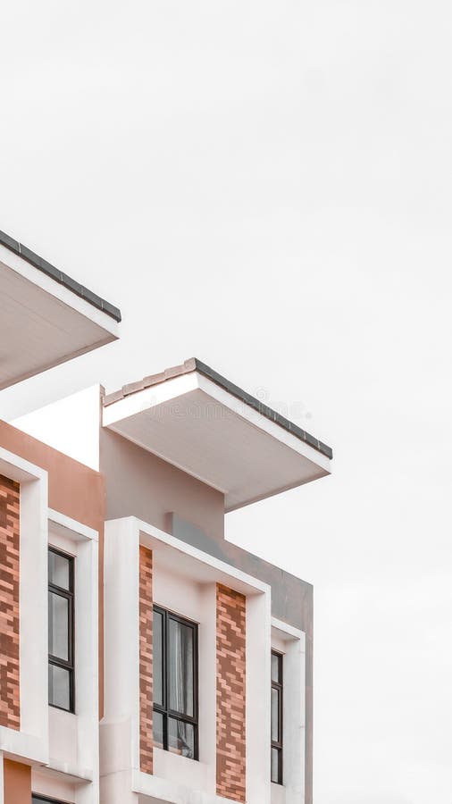 Minimalistic Modern Cluster Stock Photo - Image of condominium ...