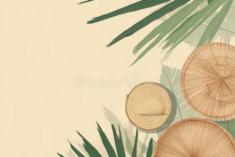 Minimalistic Natural Design Featuring Botanical Elements and Organic ...