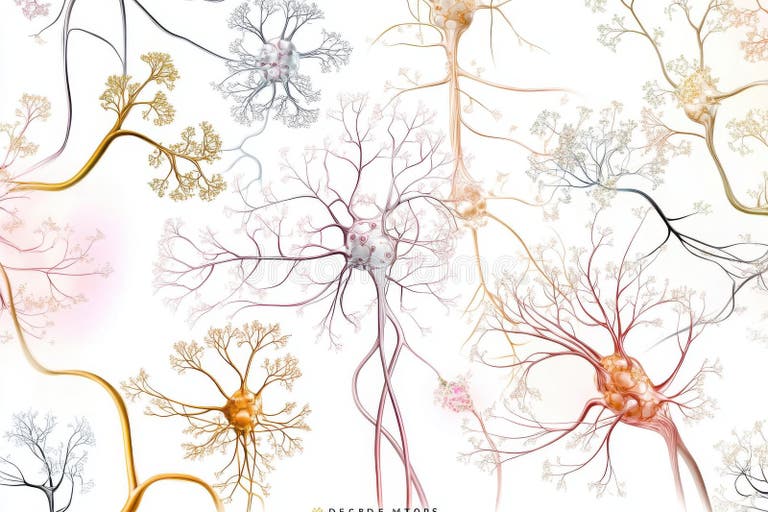 Minimalistic Neuron Flower Design with Delicate Branching Patterns ...