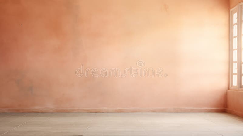 Minimalistic Neutral Tone Gentle Background. Empty Space of Room ...