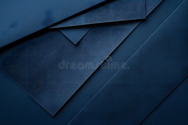 Minimalistic Overlapping Papers on Dark Blue Background - AI Generated ...