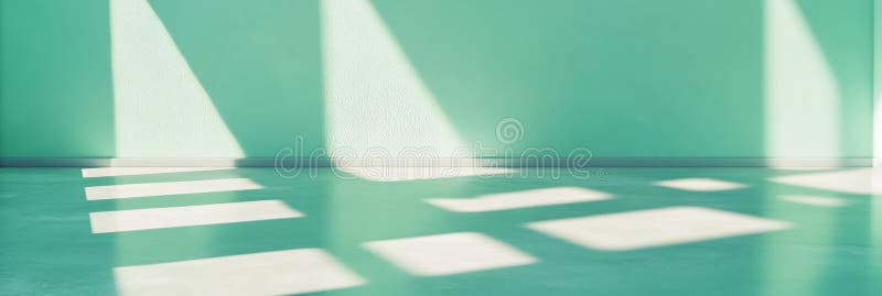 Minimalistic Pale Green Wall with Soft Shadows for Design Inspiration ...