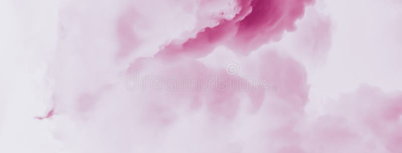 Minimalistic Pink Cloudy Background As Abstract Backdrop, Minimal ...