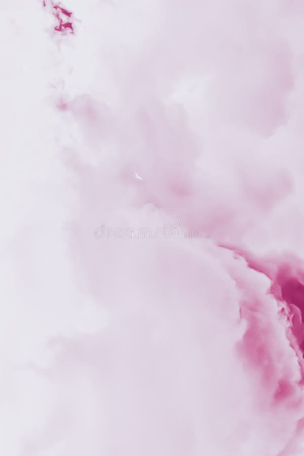 Minimalistic Pink Cloudy Background As Abstract Backdrop, Minimal ...