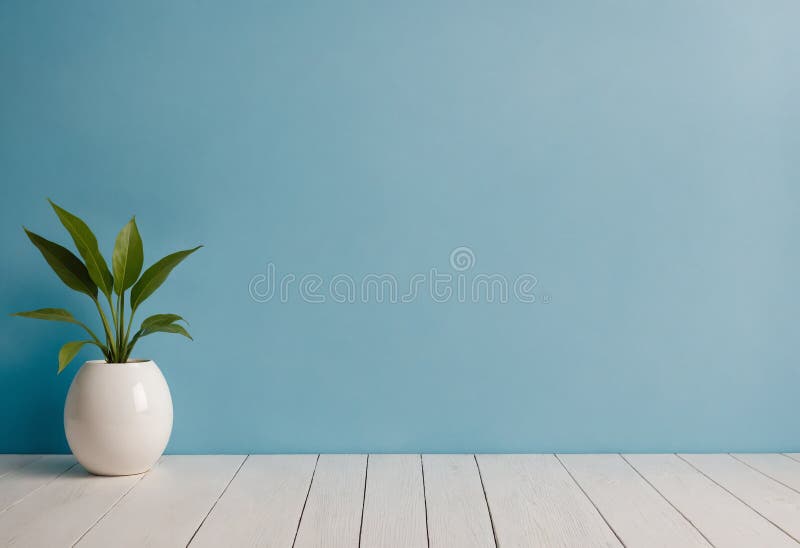 A Minimalistic Room with an Empty Wall, Providing a Versatile Backdrop ...