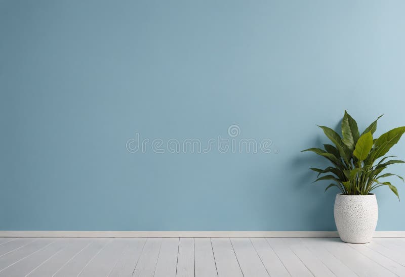 A Minimalistic Room with an Empty Wall, Providing a Versatile Backdrop ...