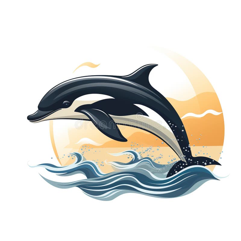 Minimalistic Round Logo Emblem Symbol with a Tree on White Background ...