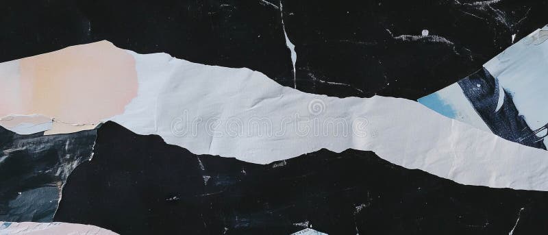 Minimalistic Scrapbook Collage Featuring Mixed Media Textures and ...