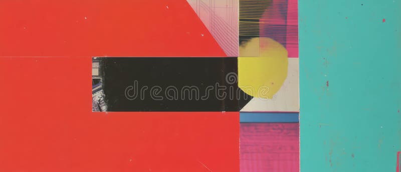 Minimalistic Scrapbook Collage Showcasing Intersecting Lines with ...