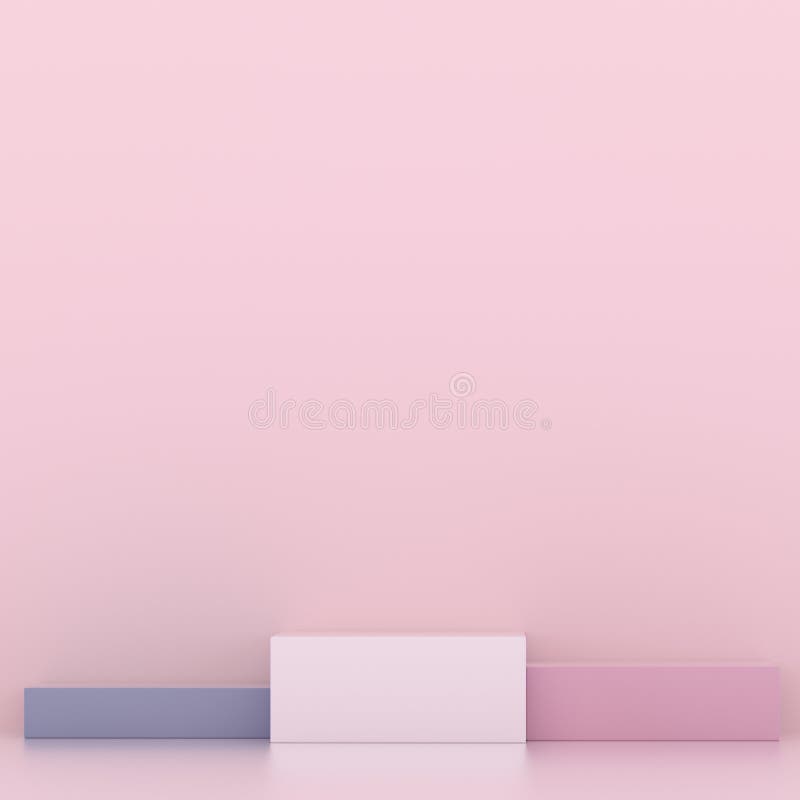 Minimalistic Showcase with Empty Space. Design for Product Presentation ...