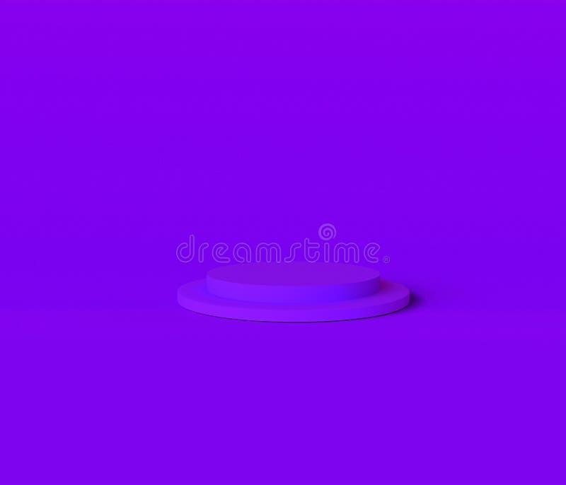 Minimalistic Showcase with Empty Space. Design for Product Presentation ...