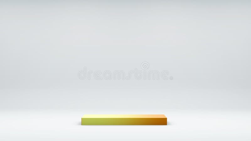 Minimalistic Showcase with Empty Space. Design for Product Presentation ...