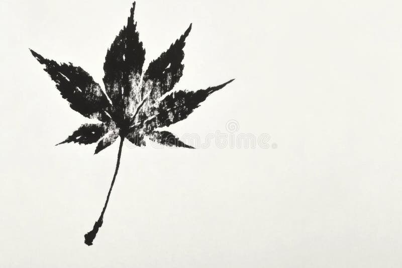 Minimalistic Single Leaf Illustration for Nature Inspired Art and ...