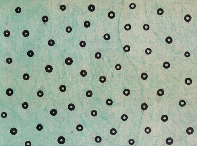 Minimalistic Sketch Pattern with Doodle Rings on the Blue Backdrop ...