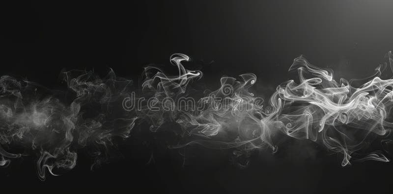 Minimalistic Smoke Art. Abstract Background Concept Stock Image - Image ...