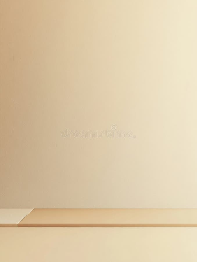 Minimalistic Solid Color Background with a Thin Line for Creative and ...