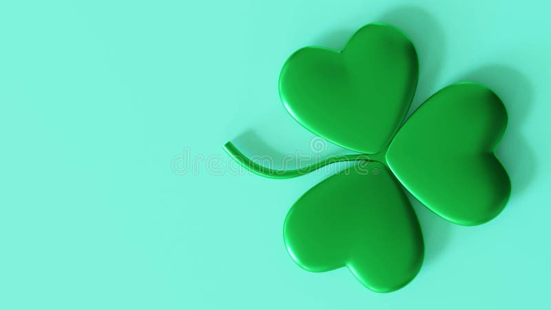 Minimalistic St. Patrick S Day-themed Design Featuring Spinning ...