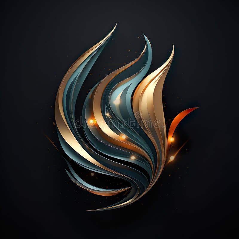 Minimalistic Stylish Corporate Logo Stock Illustration - Illustration ...