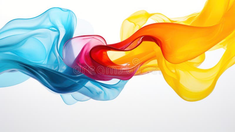 Minimalistic Superb Clean Abstract Paint Composition AI Generated Stock ...