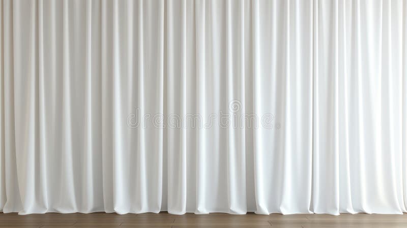Minimalistic Superb Clean Curtain AI Generated Stock Illustration ...