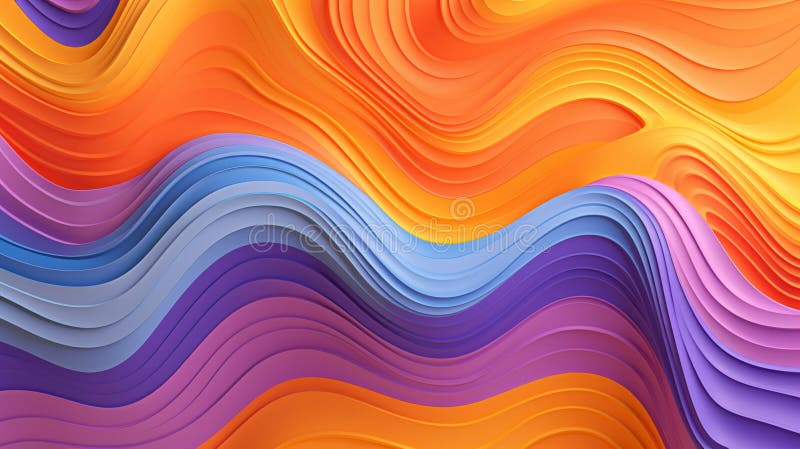 Minimalistic Superb Clean Groovy Textures Background AI Generated Stock ...