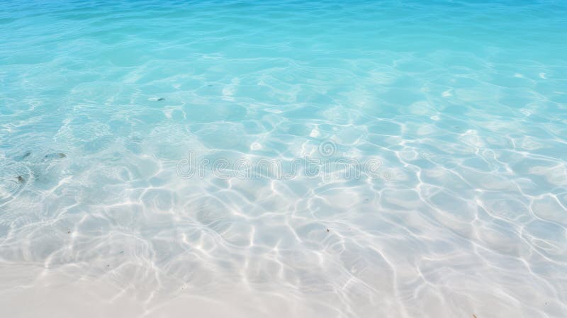 Minimalistic Superb Clean Image of Clear Shallow Sea Water Texture AI ...
