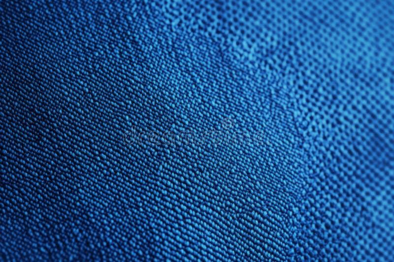 Minimalistic Textured Surface Close-up in Vibrant Blue Fabric for ...