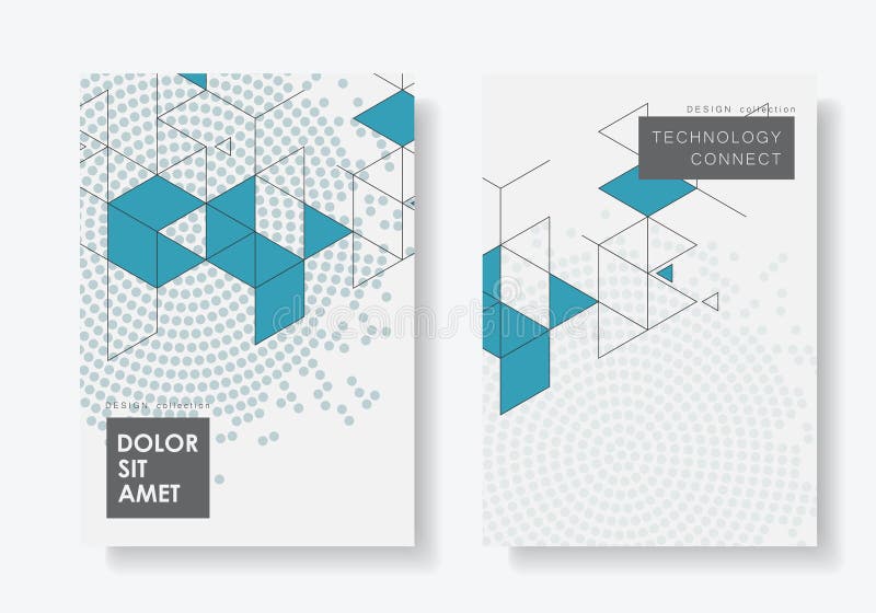 Minimalistic Triangles Shape Graphic. Vector Abstract Black Connect ...