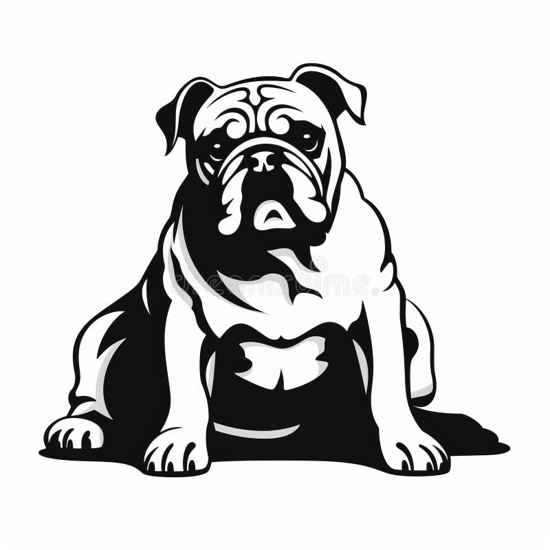 Puppytooth Bulldog Stock Illustrations – 3 Puppytooth Bulldog Stock ...