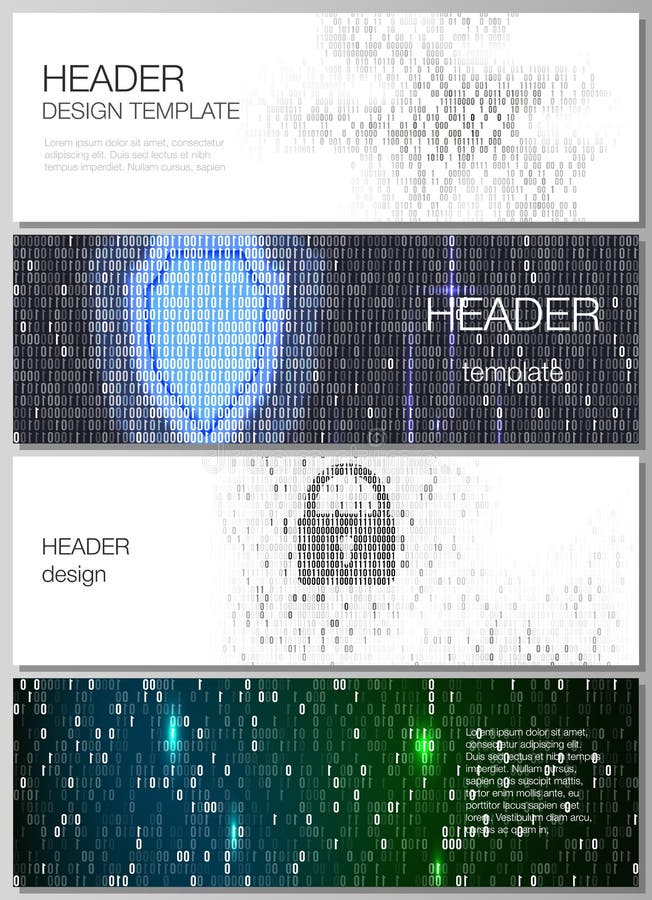 Binary Code Vector Horizontal Stock Illustrations – 393 Binary Code Vector Horizontal Stock ...