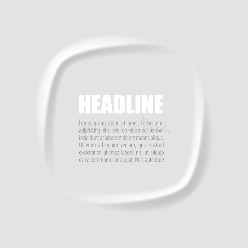 Gray frame stock vector. Illustration of smooth, pattern - 107739217