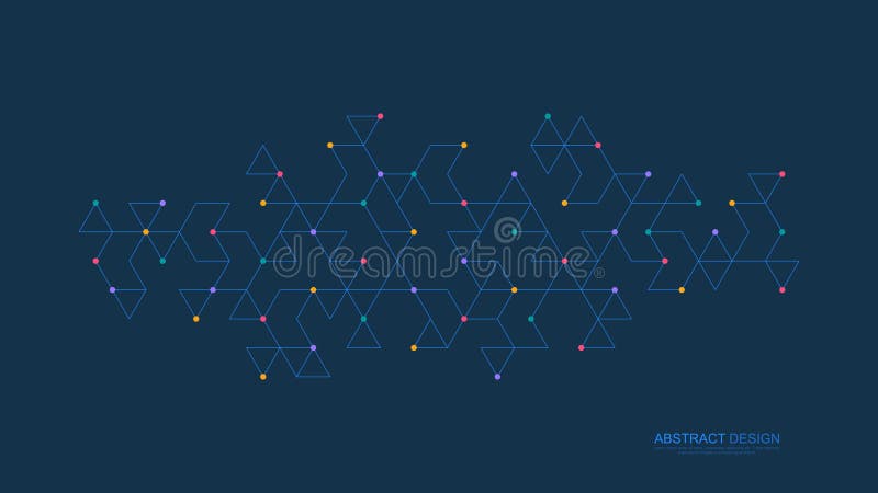 Minimalistic Vector Texture with Triangles Pattern. Creative Idea of Modern Design with Abstract ...