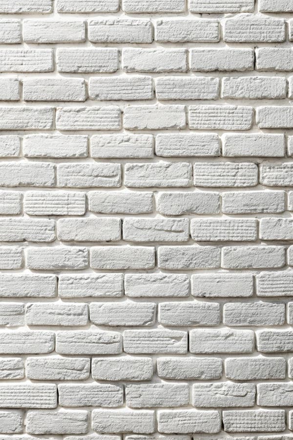 Minimalistic White Brick Wall Background for Design Stock Illustration ...