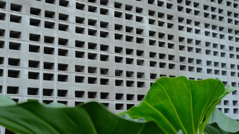 Minimalistic White Brick Wall Pattern on Clean Iron Mesh Backdrop Stock ...
