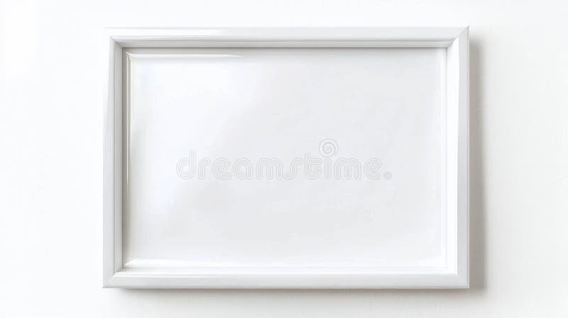 Minimalistic White Frame Design for Interior Decor and Art Display ...