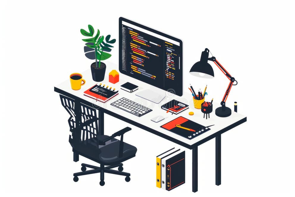 Minimalistic Workspace for Programming with a Clear Code Editor and ...