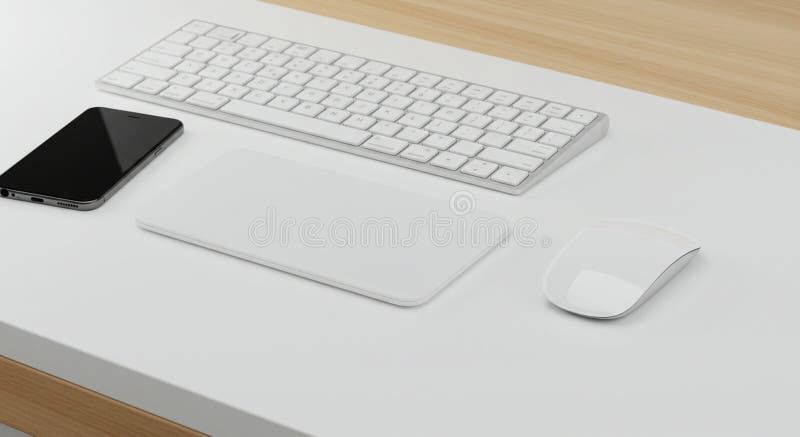 Minimalistic Wireless Keyboard Stock Illustrations – 259 Minimalistic ...