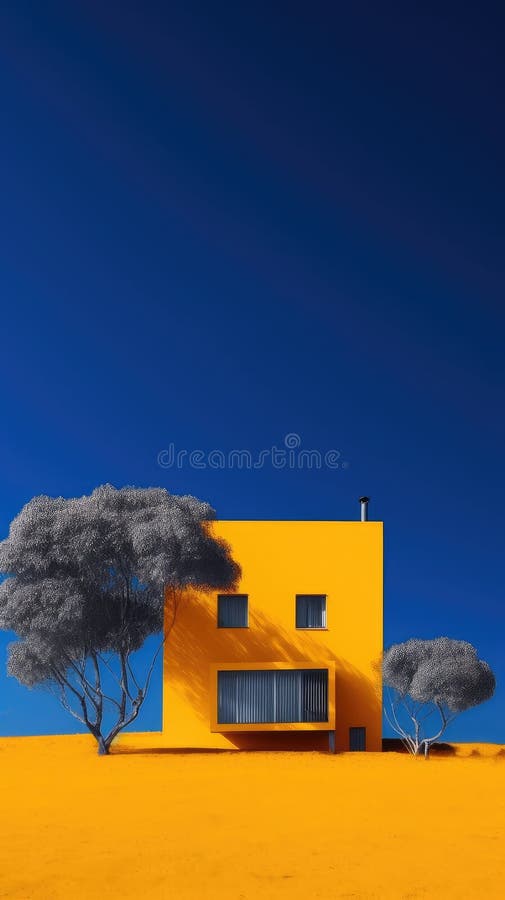 Minimalistic Yellow Scenery Photography for Invitations and Posters ...